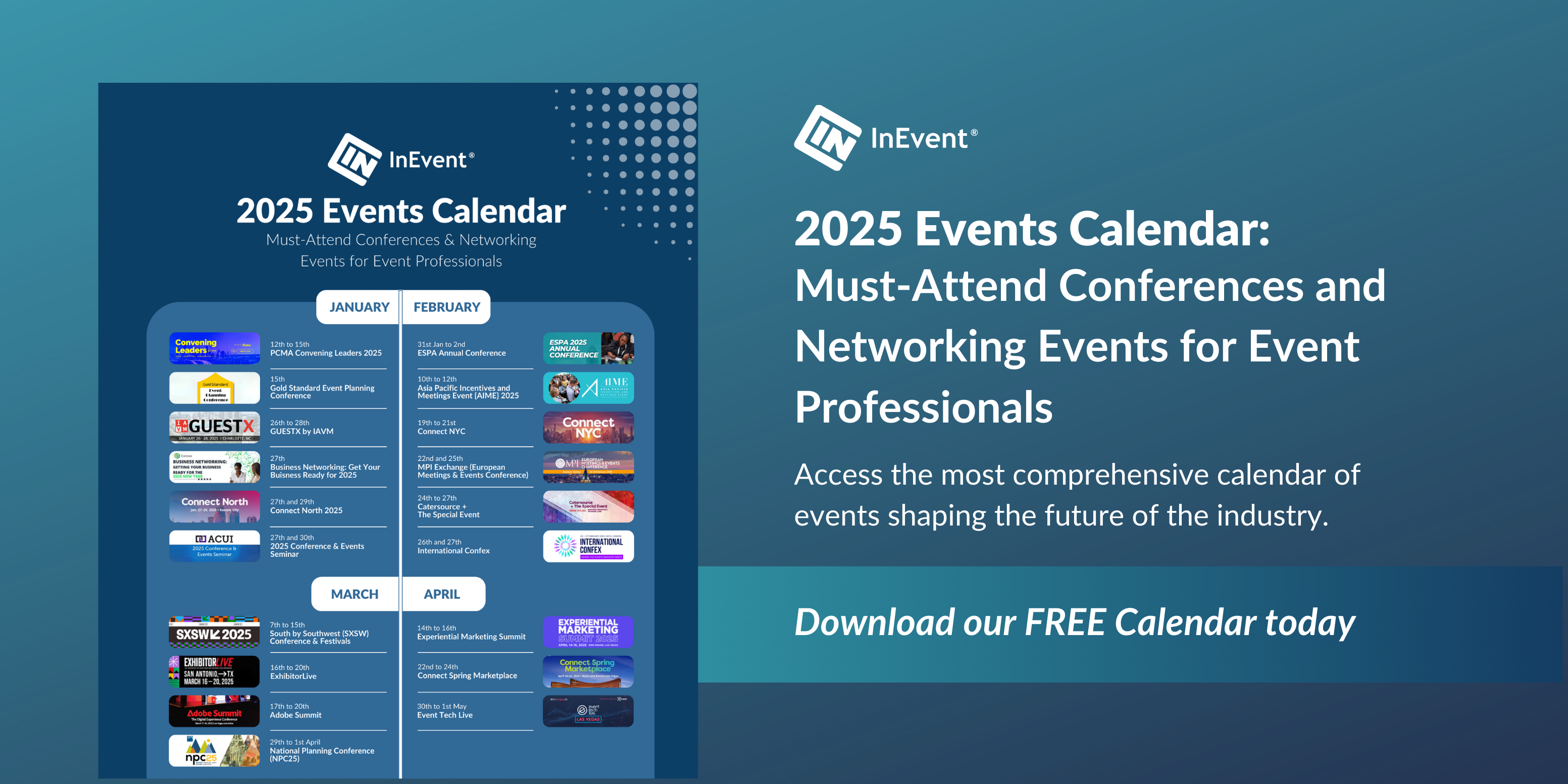 2025 Events Calendar: Must-Attend Conferences and Networking Events for ...