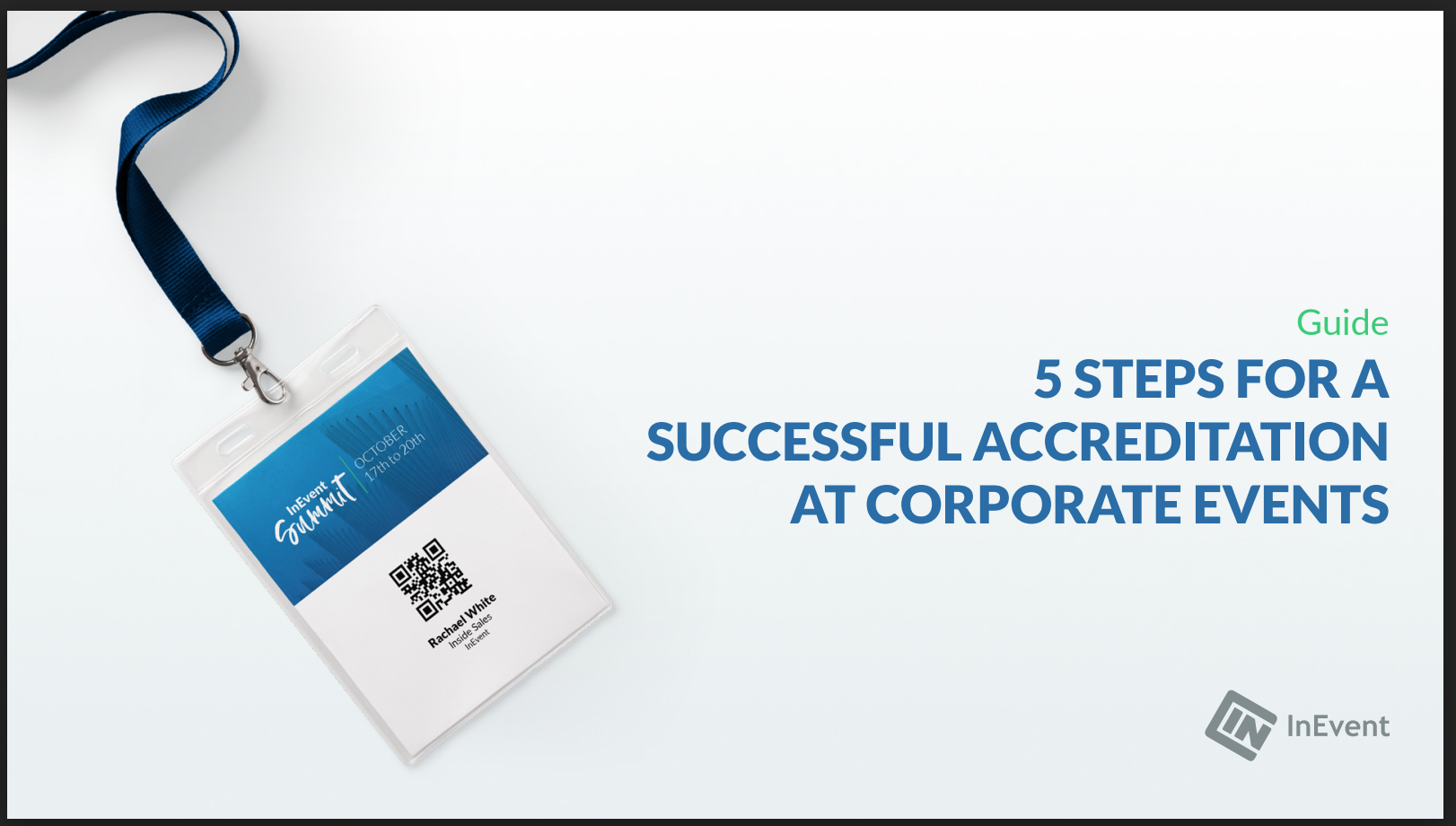 [eBook] 5 Steps for a Successful Accreditation at Corp. Events